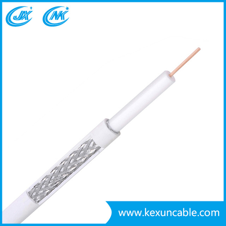Manufacturer RG6 Coaxial Cable High Braiding for CCTV/CATV Cable ...